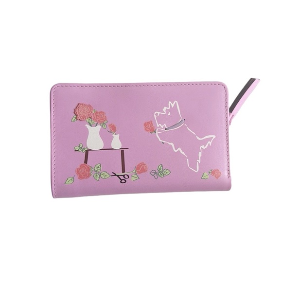 RADLEY LONDON | Bags | Radley London Pink Wild Rose Medium Bifold ...